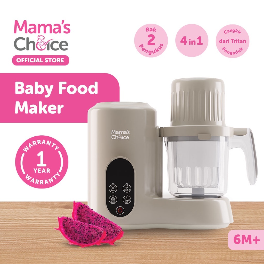 Jual Mama's Choice Baby Food Maker MPASI Baby Safe | blender mpasi ...