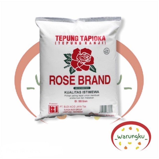Jual Tepung Aci Tapioka Rose Brand 500gr | Shopee Indonesia