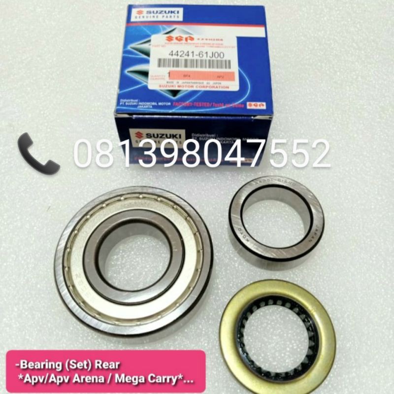Jual bearing roda belakang set / laher roda belakang Suzuki APV / APV arena / Mega carry ...