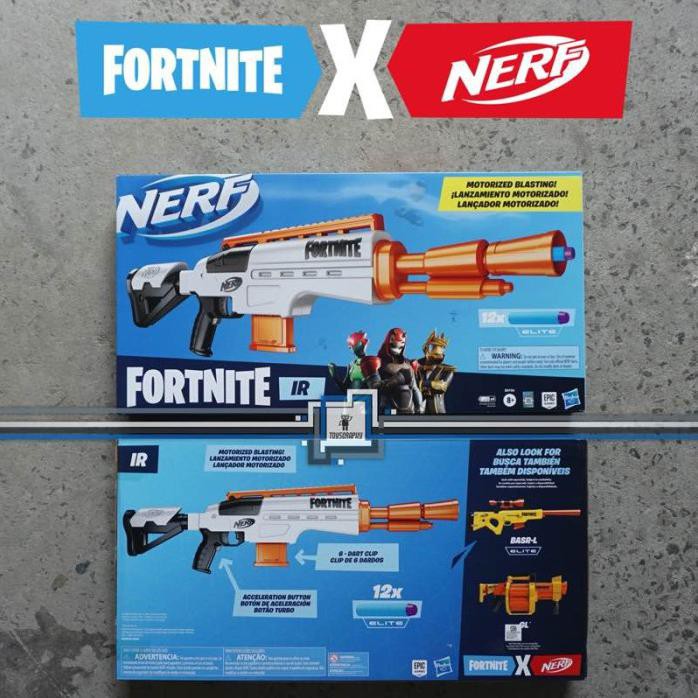 Jual Nerf Fortnite Ir Automatic Not Arl Ar-L | Shopee Indonesia