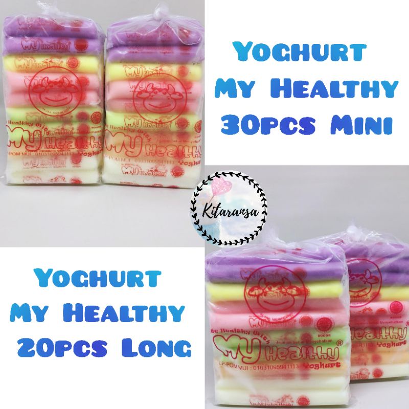 Jual Yoghurt My Healthy Stick isi 30pcs/pack Yoghurt stik susu ...