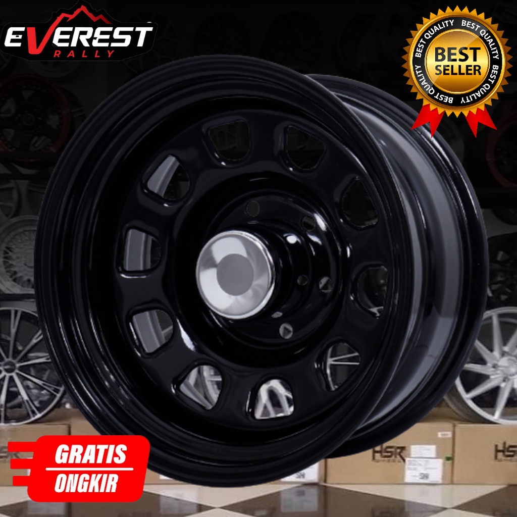 Jual Velg Mobil Daytona Ring 16 PCD 6x139,7 MOKUPO HSR Pelek Besi ET-25 ...