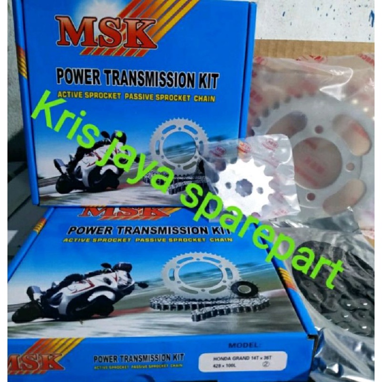 Jual Gear set motor honda grand merk Msk & Asb | Shopee Indonesia