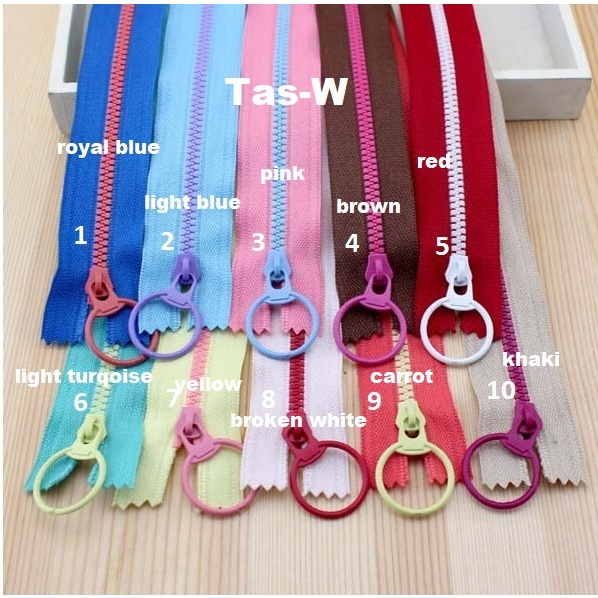 Jual Resleting candy / resleting warna warni / rits candy / candy ...