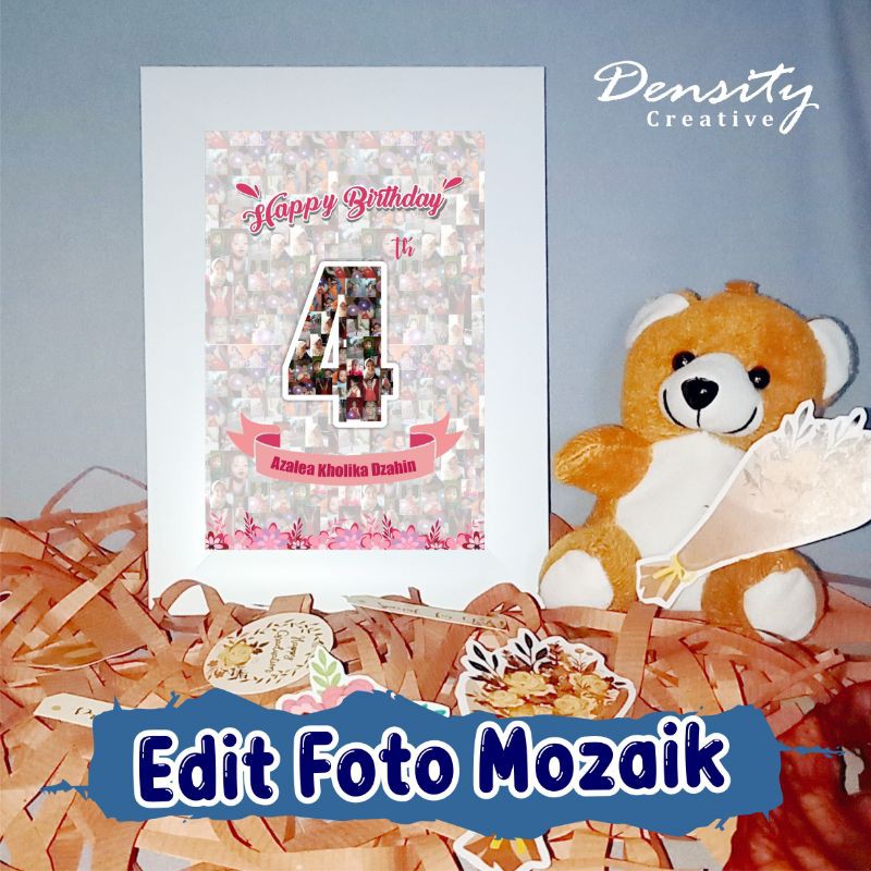 Jual Edit Foto Mozaik ( SOFTFILE ONLY ) | Mozaik Foto | Mozaik Angka ...