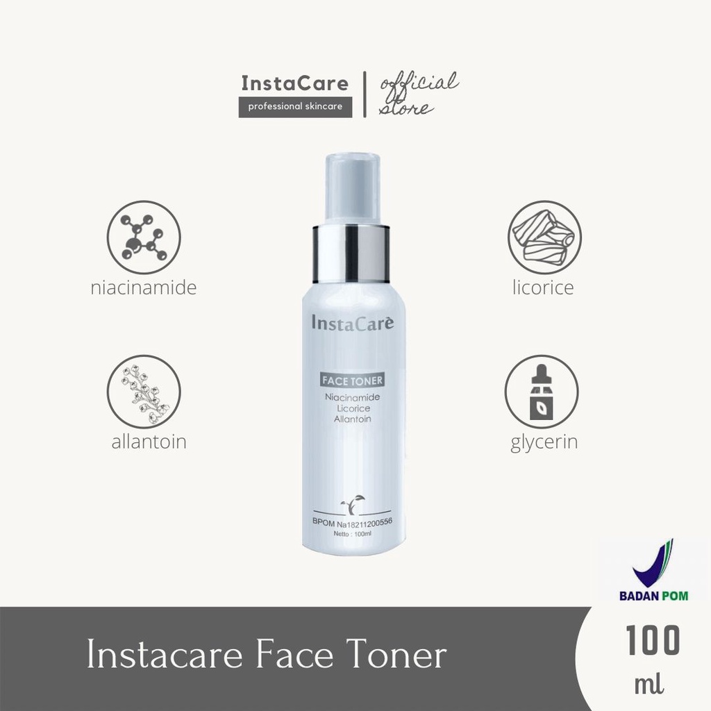 Jual InstaCare Lightening Face Toner 100 ml -Hydrating toner dengan ...