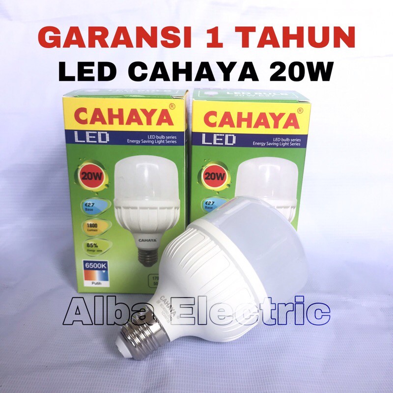 Jual LAMPU LED 20 Watt CAHAYA GARANSI 1 TAHUN LAMPU LED 20W | Shopee Indonesia