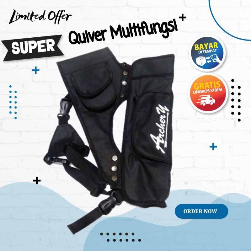 Jual Quiver Arrow Multifungsi /Tas Anak Panah / Tas Quiver / Tas ...