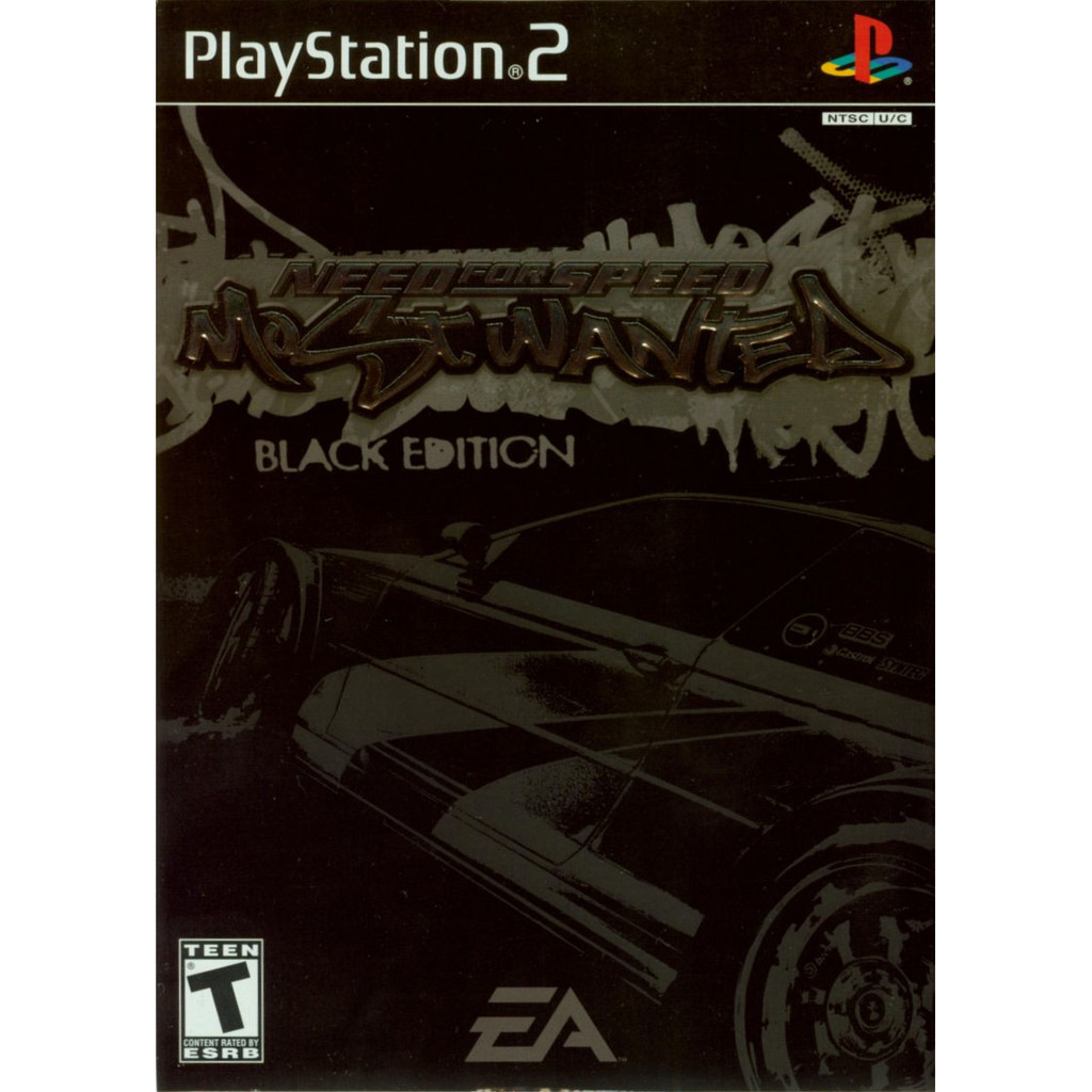 Jual DVD Kaset Game PS2 NFS Need For Speed Most Wanted Black Edition ...