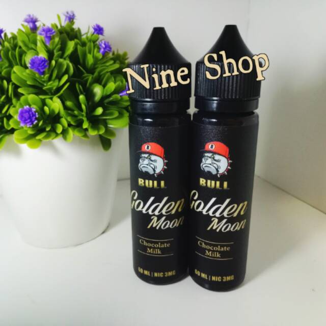 Jual Liquid premium golden moon chocolate milk 60ml not golden ticket ...