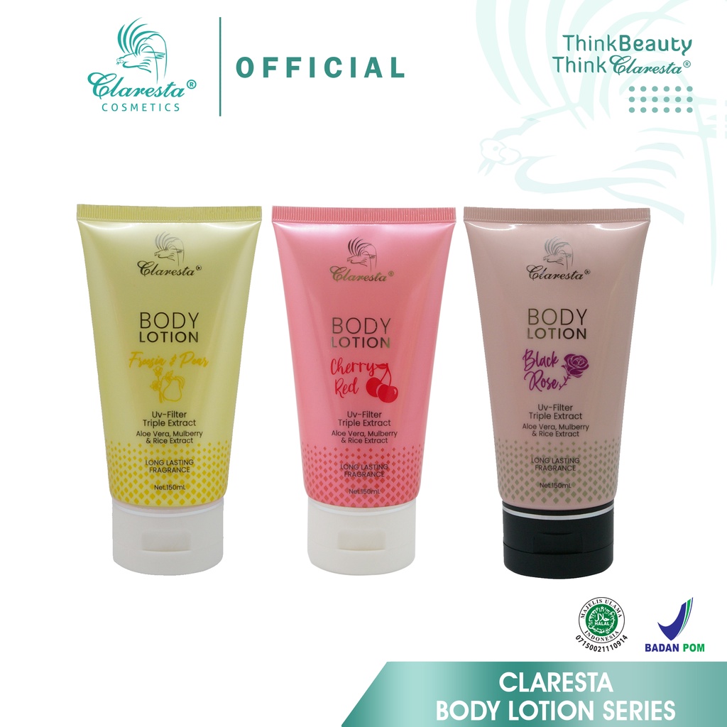 Jual Claresta Body Lotion Series | Shopee Indonesia