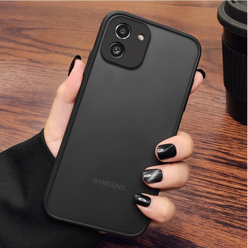 Jual Case Samsung A03 Case Softcase Ttransculent Matte Camera ...