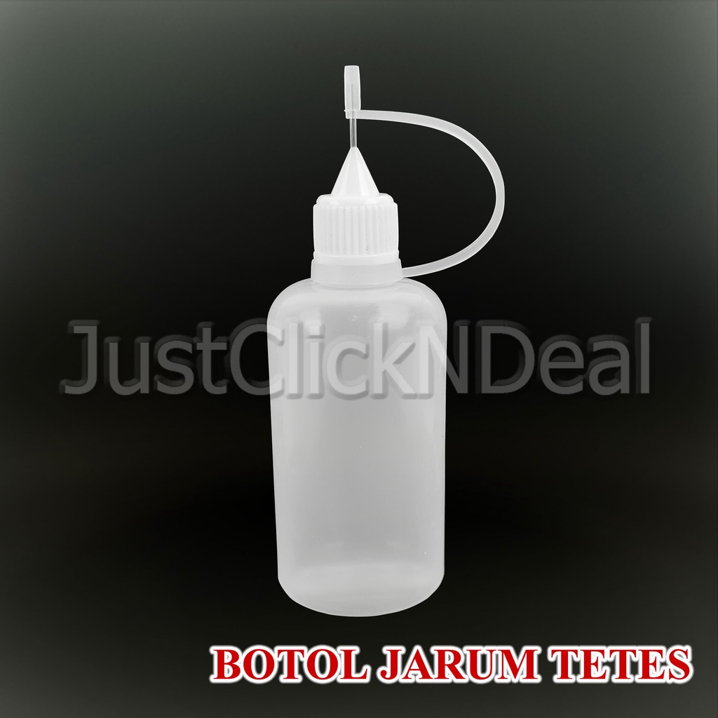 Jual Botol Jarum Tetes 10 30 50 ml Needle Dropper Refill Liquid Salt ...