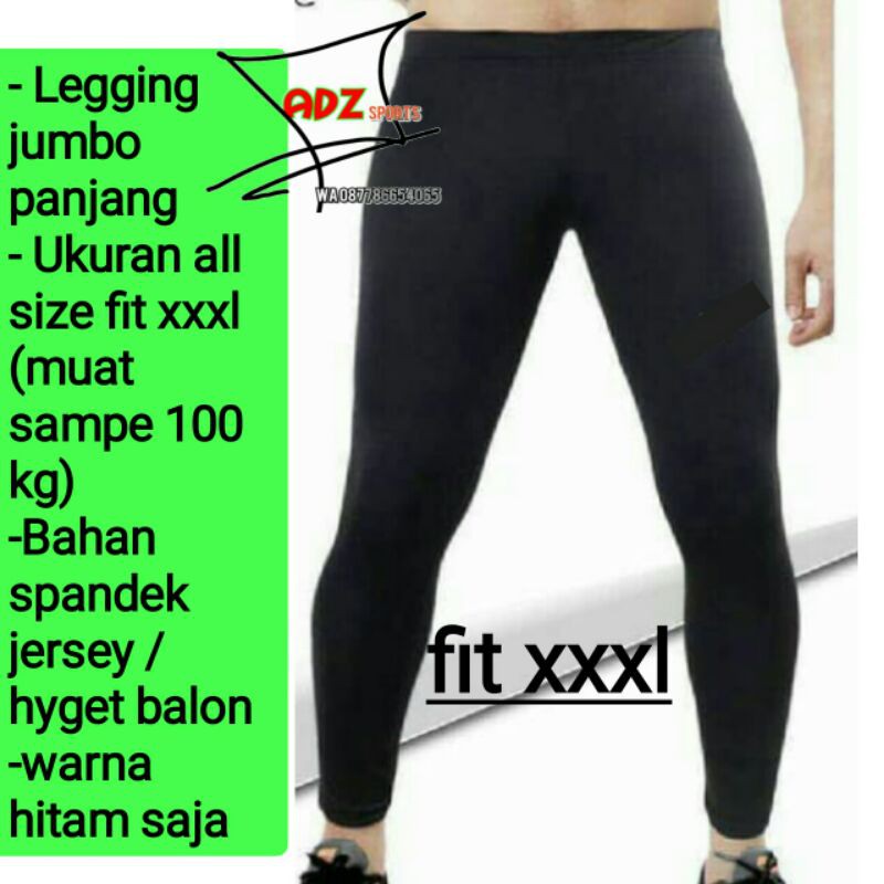 Jual Legging pria jumbo / celana pria | Shopee Indonesia