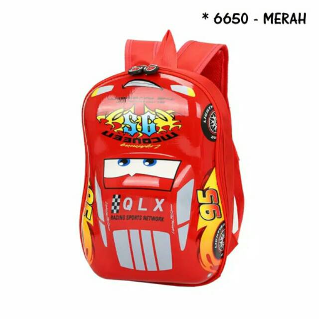 Jual SKY6650 NEW 2025 TAS IMPORT ANAK PAUD TK CARS MCQUEEN 95 - RANSEL ...