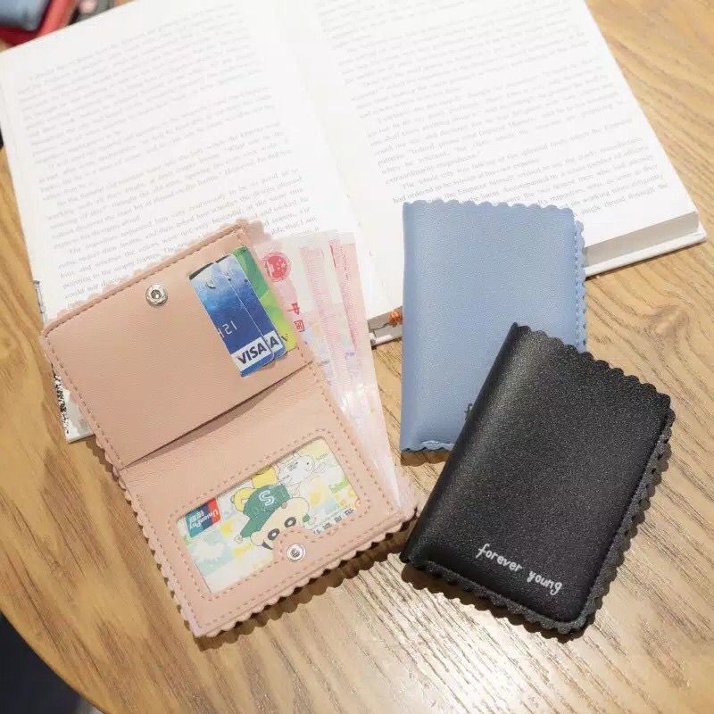 Jual DOMPET MINI FOREVER YOUNG RENDA/ DOMPET LIPAT WANITA LUCU POLOS ...