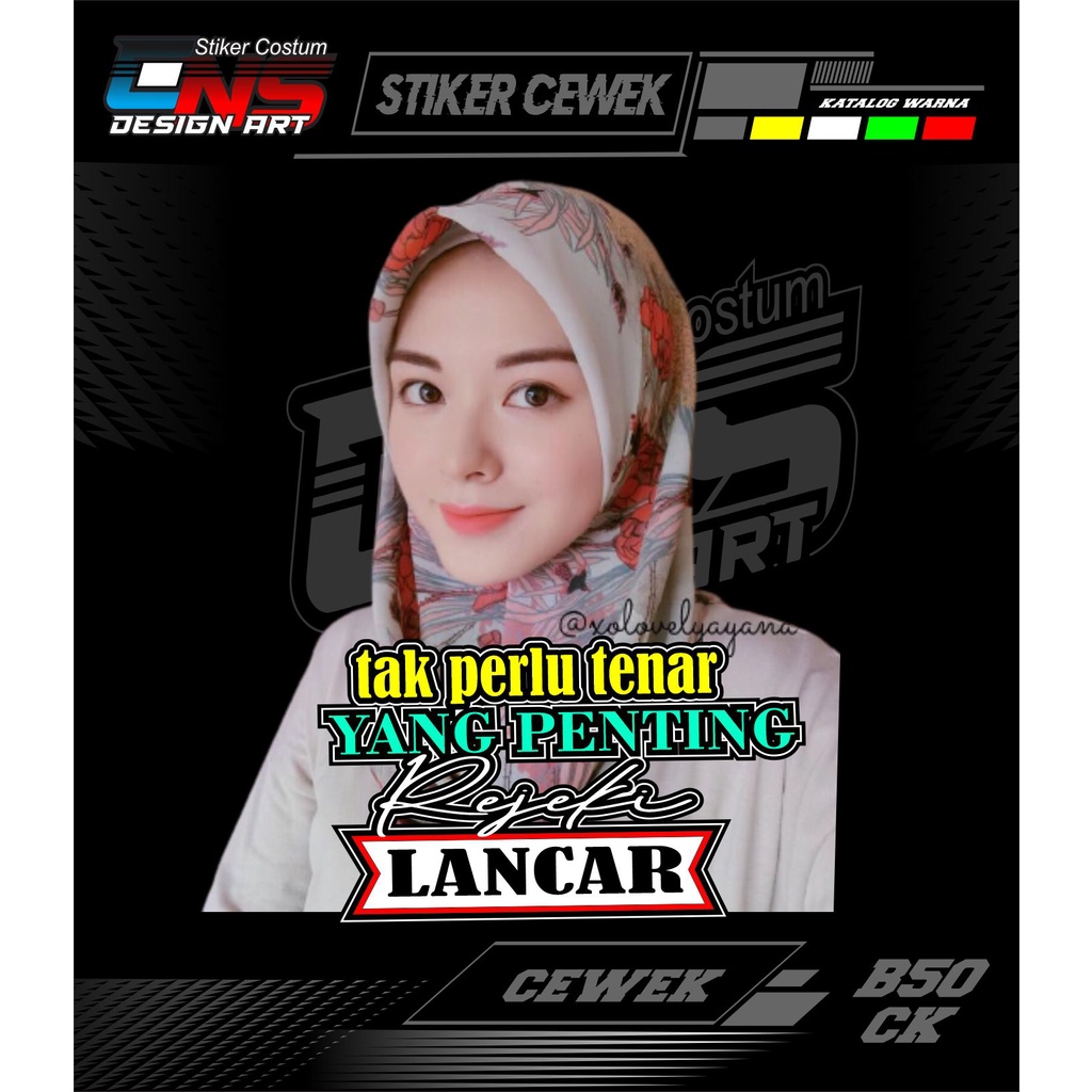 Jual stiker cewek stiker mobil stiker motor stiker truk stiker variasi ...
