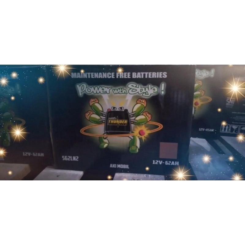 Jual Accu Innova reborn bensin 562LN2 Thunder MF | Shopee Indonesia