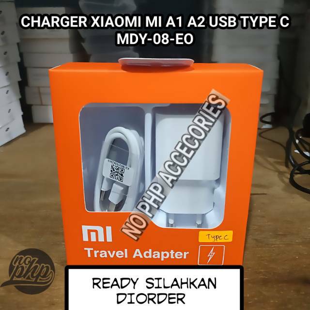 Jual CHARGER X1AOM1 MI A1 A2 USB TYPE C ORIGINAL (EO) USB TYPE C ...