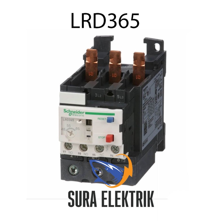 Jual Relay Thermal Beban Lebih / Overload LRD365 Schneider Original ...