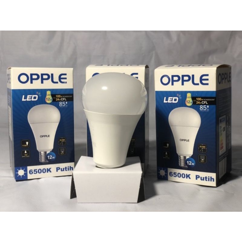 Jual LAMPU OPPLE LED 12 WATT PUTIH DAYLIGHT 6500K | Shopee Indonesia