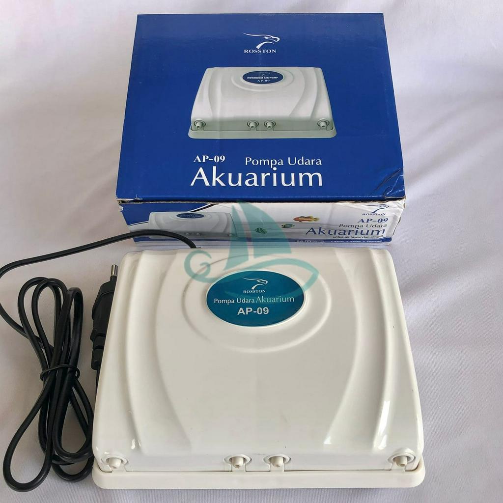 Jual Pompa Udara Airpump Aerator YAMANO AP 08W Air Pump 4 Lubang MARVIN/ROSSTON AP 09 Udara ...