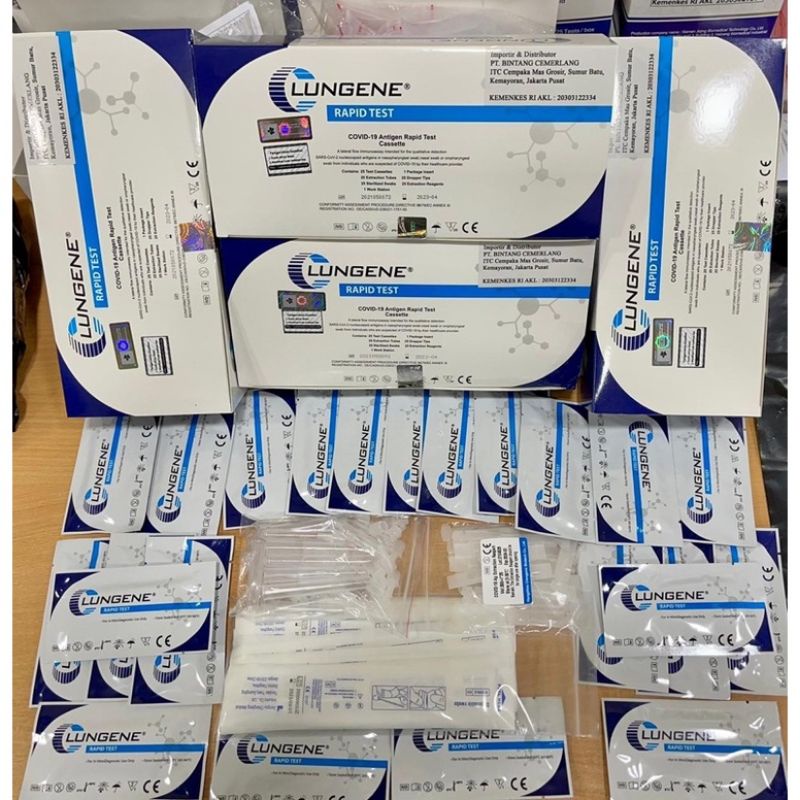 Jual Rapid Test Swab Antigen / Alat Test Swab Mandiri / Alat Test ...