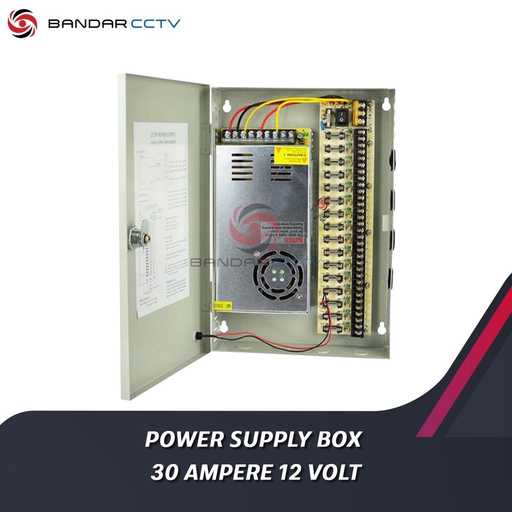 Jual POWER SUPPLY BOX 30A/12V | Shopee Indonesia