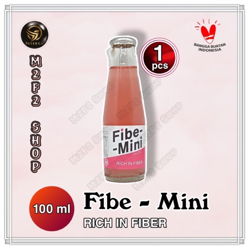 Jual Fibe Mini Rich In Fiber Minuman Berserat - 100 ml (Kemasan Satuan ...
