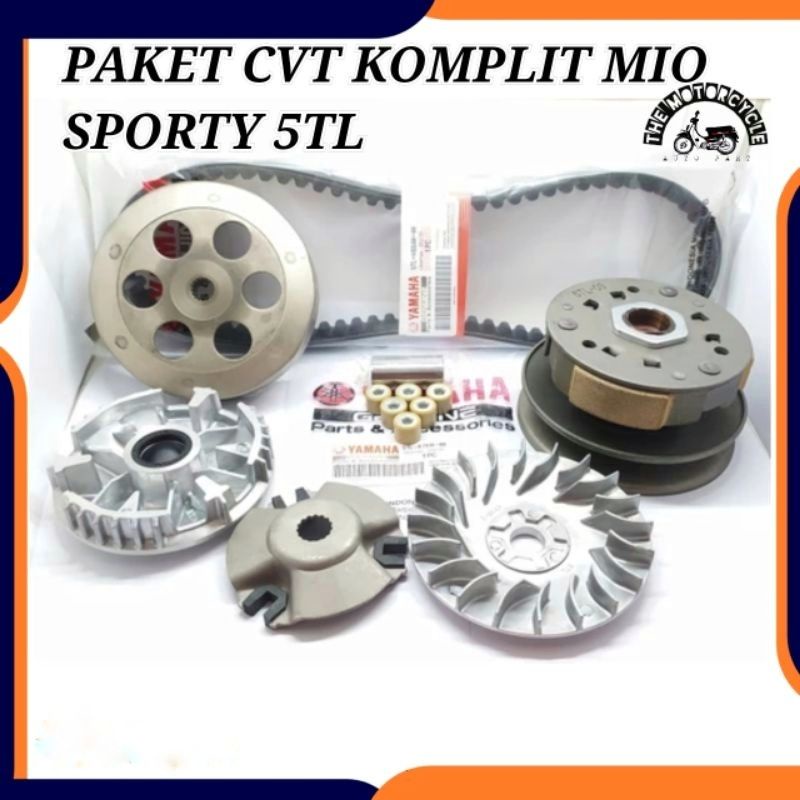 Jual PAKET CVT KOMPLIT MIO SPORTY MIO SMILE MIO FINO SOUL NUVO 5TL ...