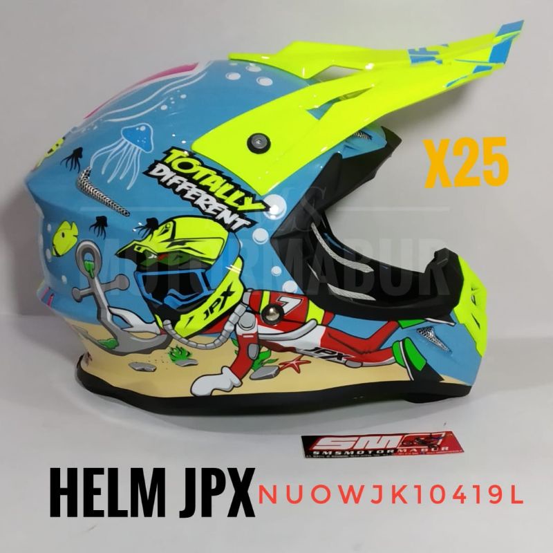 Jual helm jpx trail trabas grastrack | Shopee Indonesia