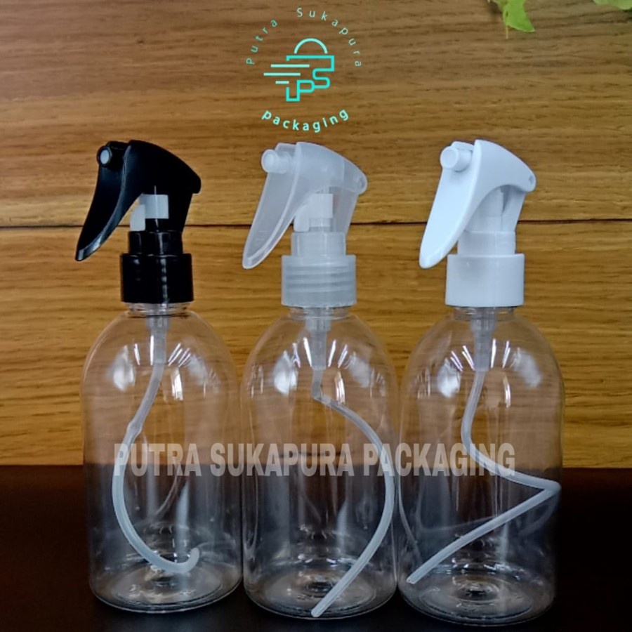 Jual Botol spray 250ml/Botol spray trigger 250ml oval/Botol plastik 250ml tuutp spray trigger ...