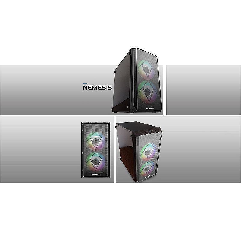 Jual Casing PC VenomRX NEMESIS 2 RGB Fan Crytal Acrylic MATX | Shopee ...