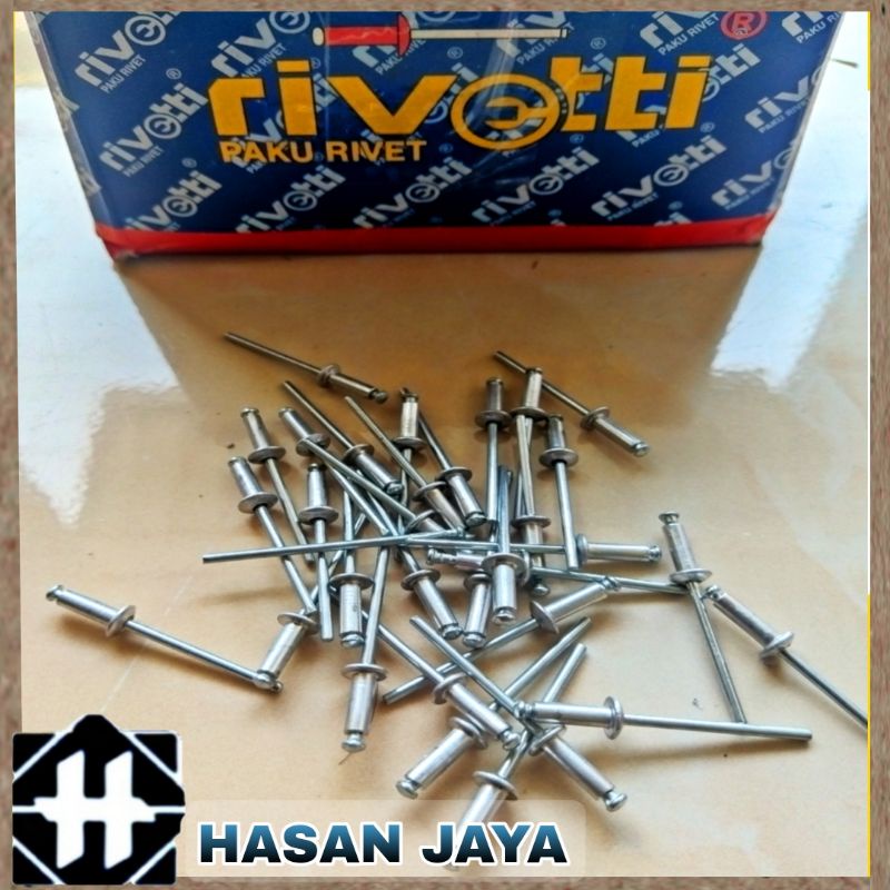 Jual Paku Rivet 100 Pcs 423 429 435 440 450 540 550 RIVET RIVETTI ...