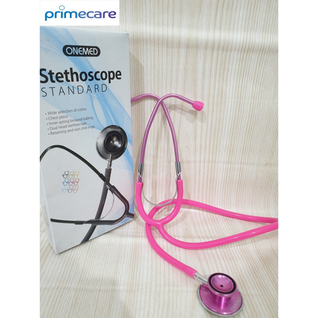 Jual Stetoskop Onemed Standard Pink / Stetoskop Onemed Full Colour | Shopee Indonesia
