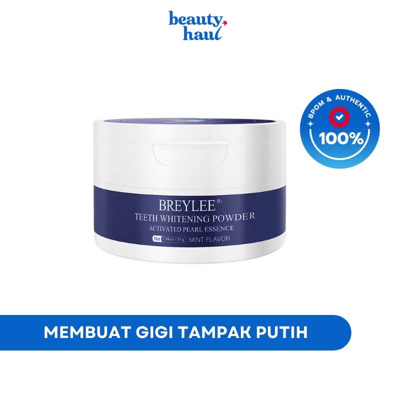 Jual BREYLEE Teeth Whitening Powder 55gr | Shopee Indonesia