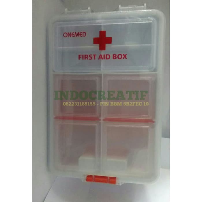 Jual Kotak PK3 first aid box obat pertolongan pertama kecil | Shopee ...