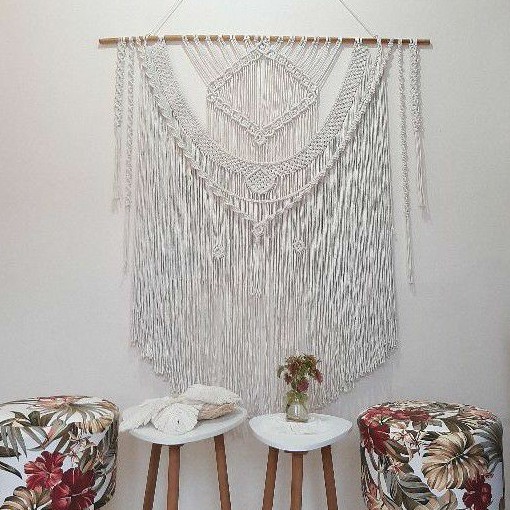 Jual Macrame/ Makrame Backdrop Foto | Shopee Indonesia