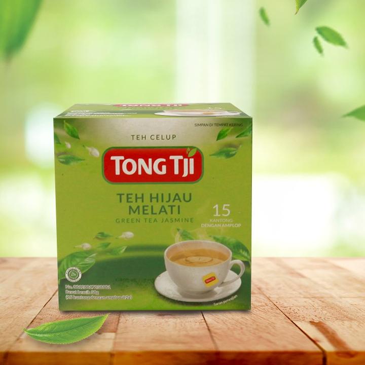 Jual Trx h6H1t-- Tong Tji Green Tea Jasmine 1 pack isi 30 gram ( Tea ...