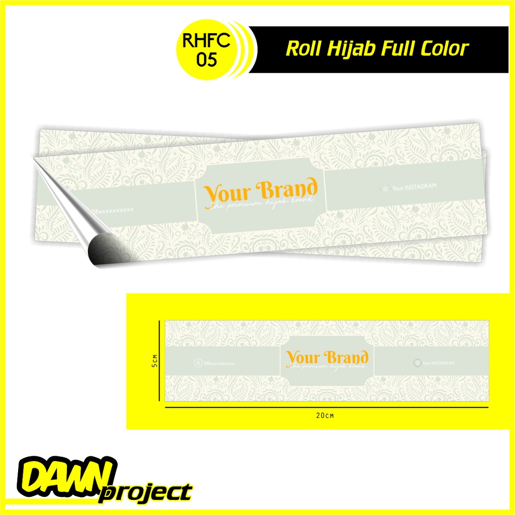 Jual ROLL HIJAB FULL COLOR _RHFC05 | Shopee Indonesia