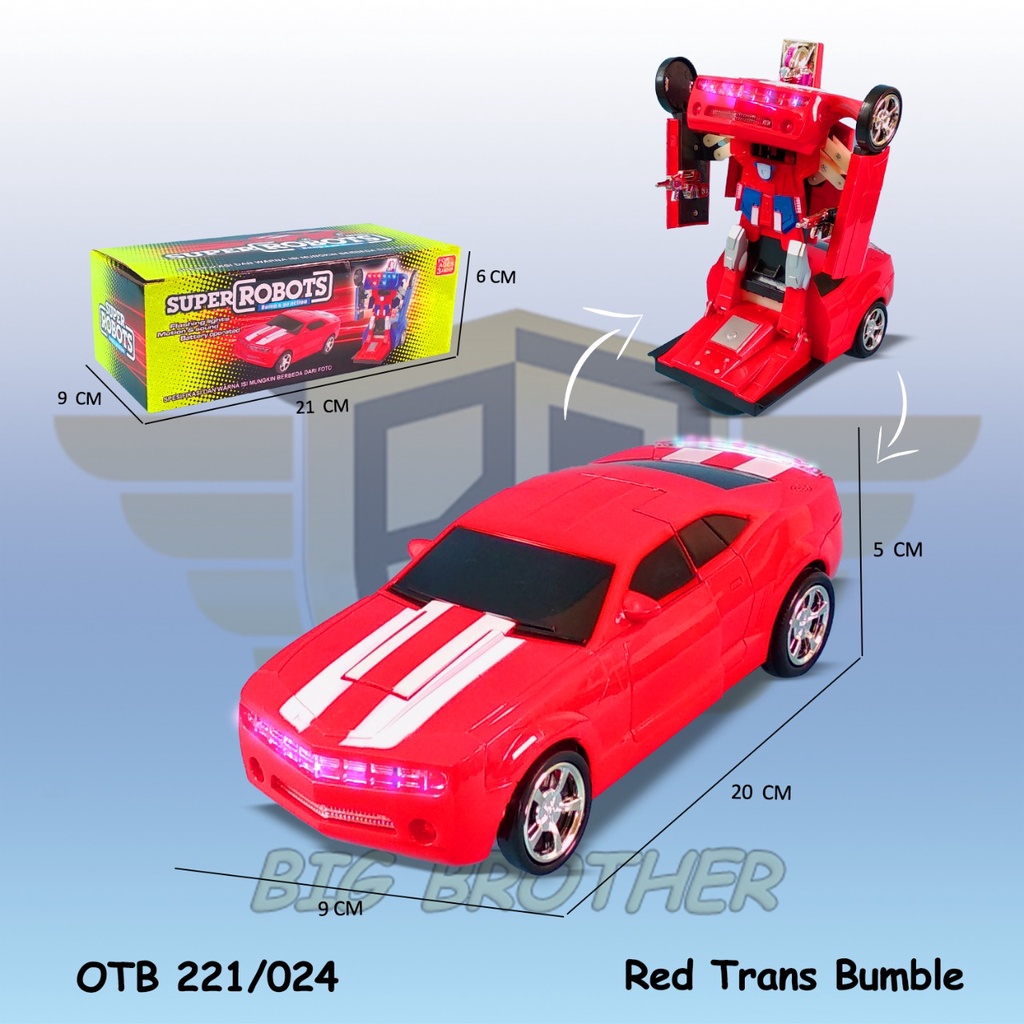Jual Mobil Robot Transformer Bumblebee Mobil Transformer BIGBROTHER ...