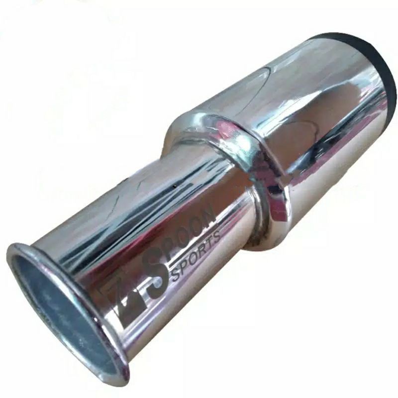 Jual Knalpot mobil murah spoon chrome jazz mercedez Ayla inova anvanza ...