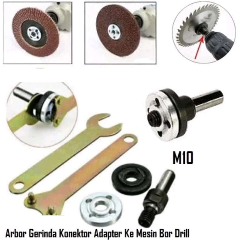 Jual Adaptor Bor Ke Gerinda Mesin Bor Menjadi Mesin Gurinda Slepan ...