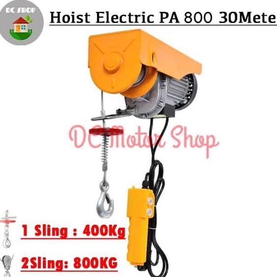 Jual Electric Hoist | Mini Wire Hoist |Katrol Elektrik Pa 800 Pa800 ...