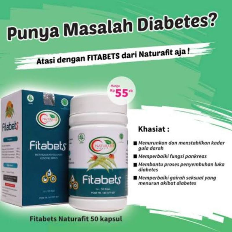 Jual FITABETS HERBAL | OBAT Diabetes Kencing Manis | 100% ORIGINAL ...