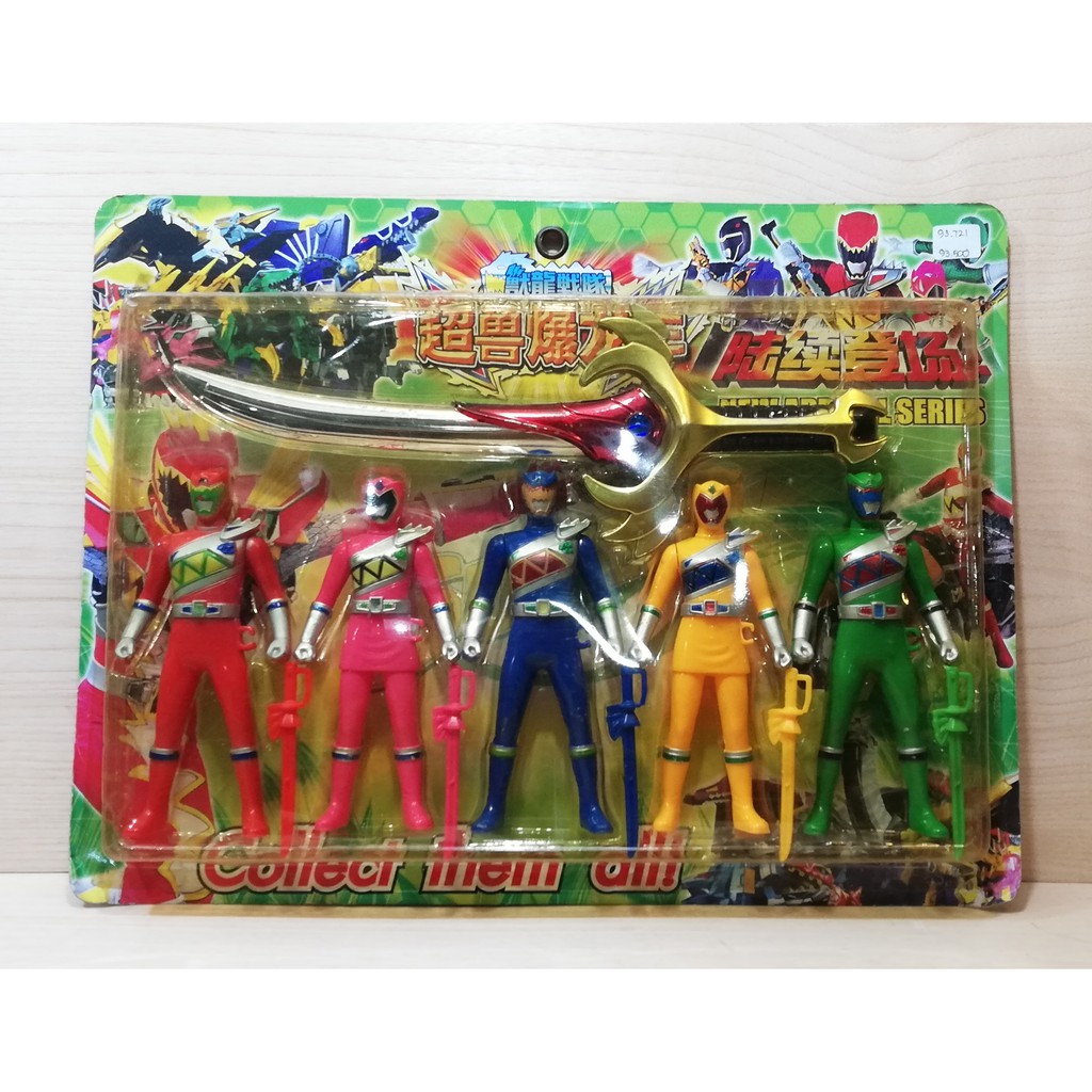 Jual ROBOT POWER RANGER PEDANG | Shopee Indonesia
