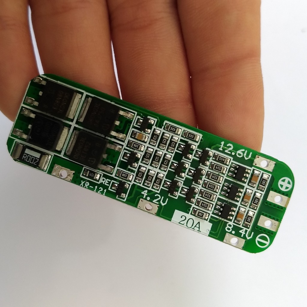 Jual BMS 3S 20A battery management system protector 18650 modul ...