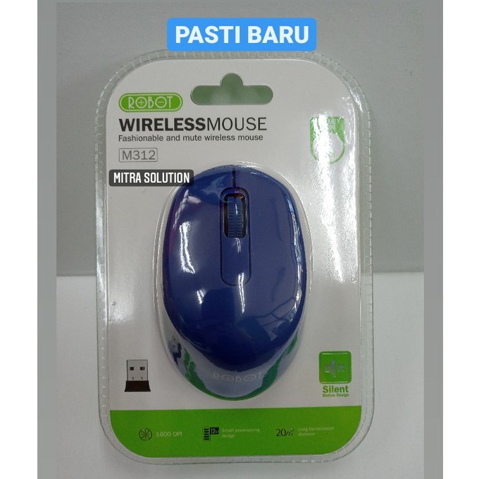 Jual ROBOT WIRELESS MOUSE M312 M370 | Shopee Indonesia