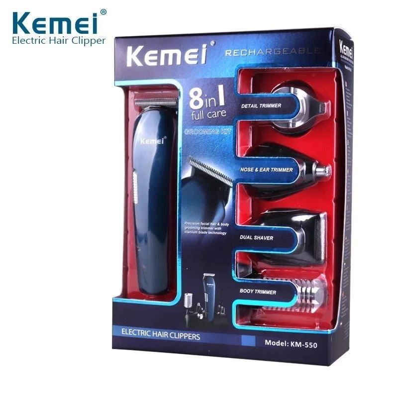 Jual MESIN CUKUR RAMBUT KEMEI 550 HAIR CLIPPER MEN BREAD TRIMMER ...