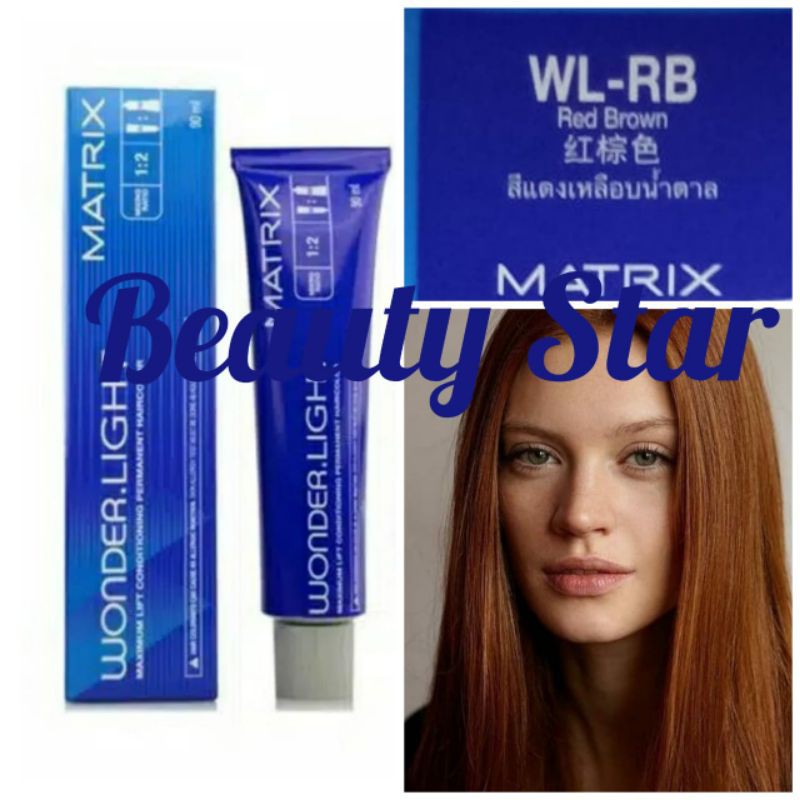 Jual MATRIX WONDER LIGHT RED BROWN / WL-RB 90ML | Shopee Indonesia